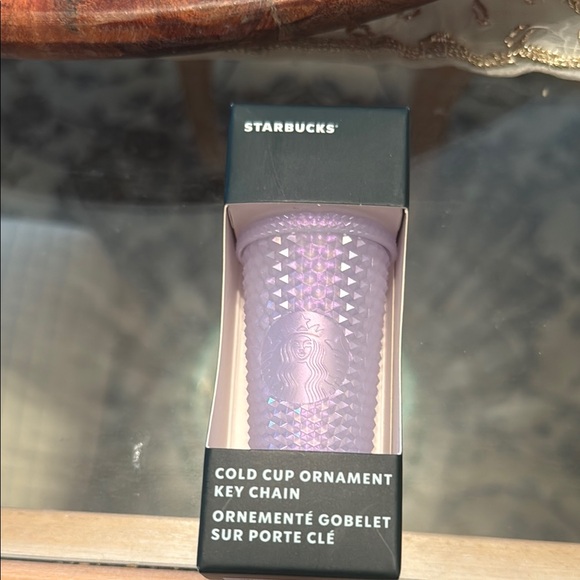 Starbucks | Kitchen | Starbucks Lavender Cold Cup Keychain | Poshmark